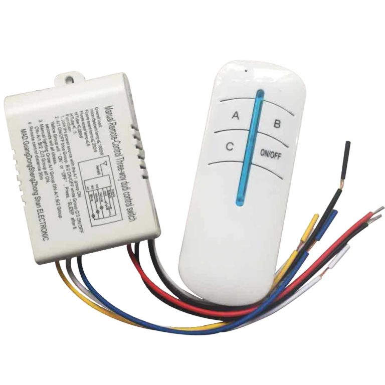 3-Way Wireless Remote Controller Kit for LED Light - 123 LED Lighting